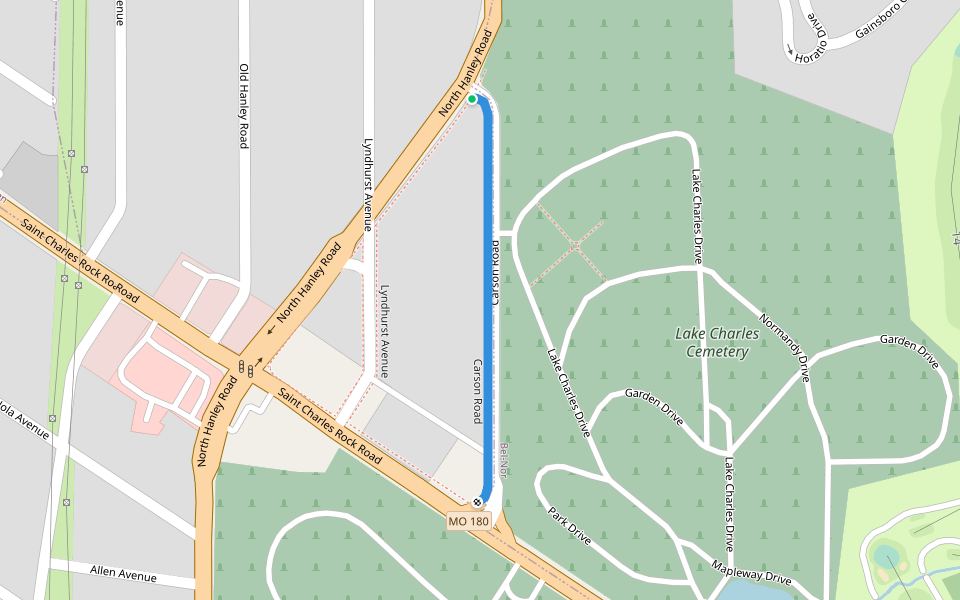 Carson Road Walking and Running - St. Louis, Missouri | Pacer