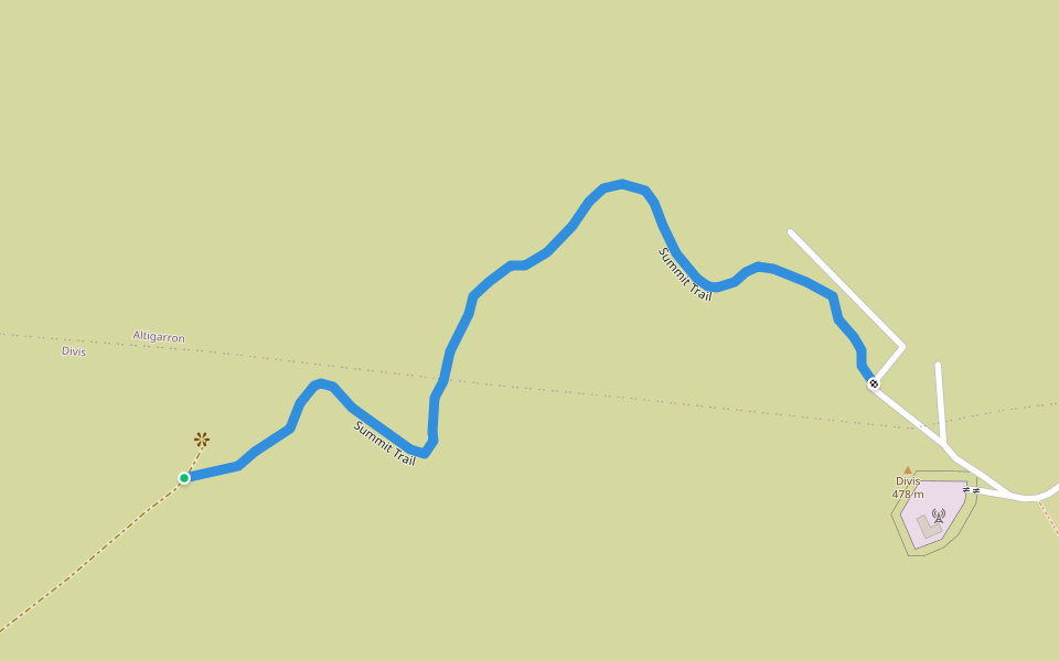 Summit Trail in Northern Ireland | Walking Map