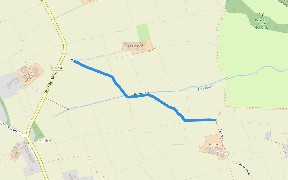 Barnes Lane | Walking Map