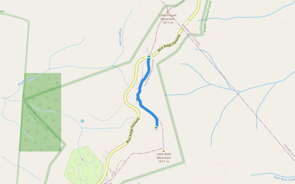 Buck Spring Trail Hiking - Canton, North Carolina | Pacer