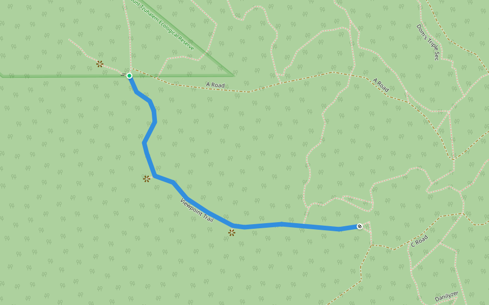 Viewpoint Trail in British Columbia | Walking Map