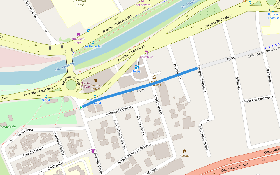 Quito Walking And Running Trail - Cuenca, Azuay | Pacer