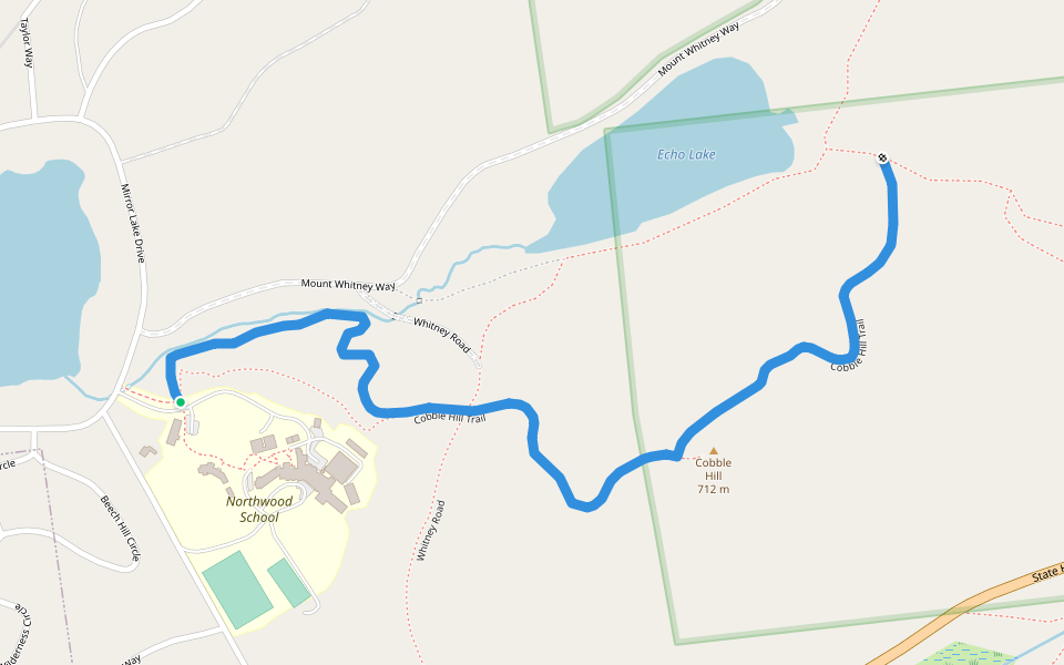 Cobble Hill Trail in New York | Walking Map