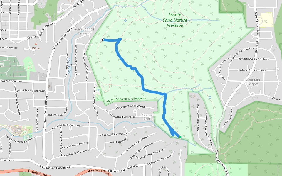 Young - Kennedy Trail in Alabama | Walking Map
