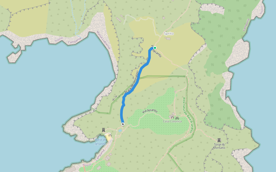 Miners' ladder Walking And Running Trail - Campania | Pacer