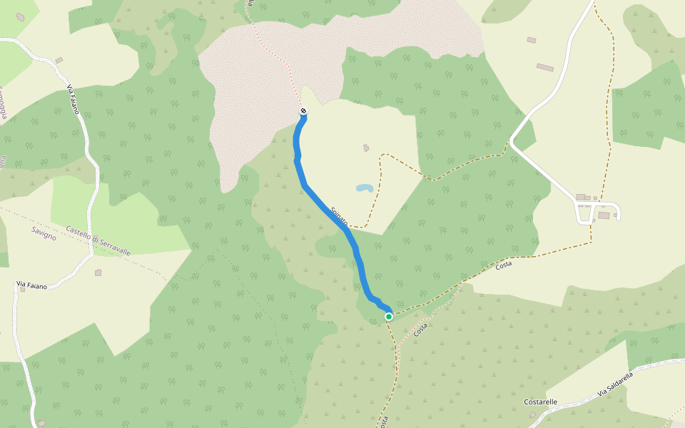 Barbed Walking And Running Trail - Emilia-Romagna | Pacer