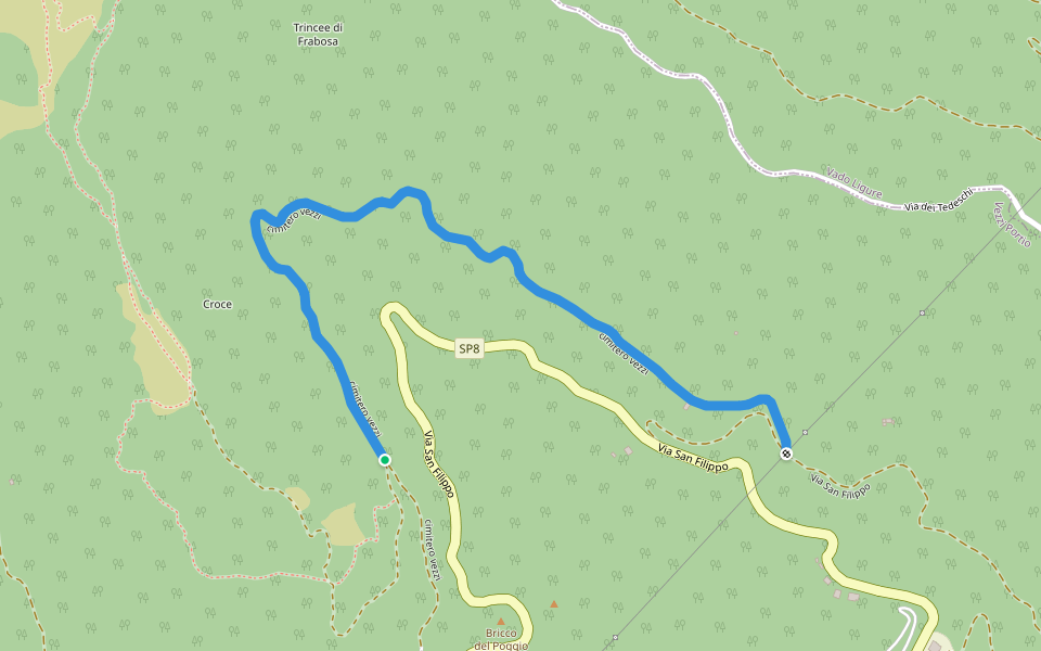 Old cemetery Hiking Trail - Liguria | Pacer