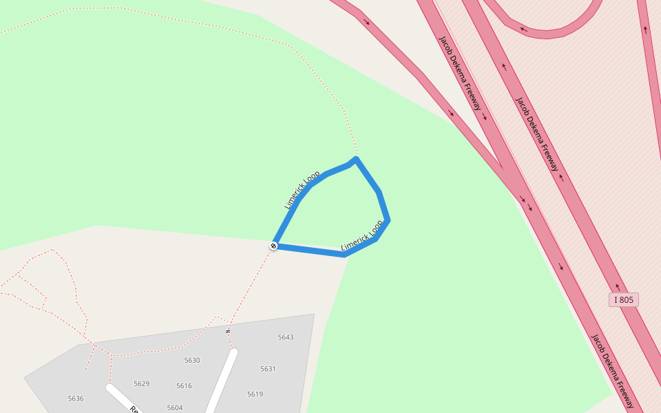 Limerick Loop Walking And Running Trail - San Diego, California | Pacer