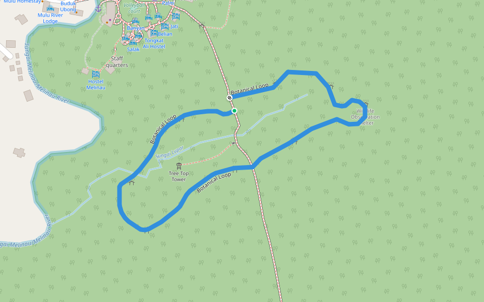 Botanical Loop | Walking Map