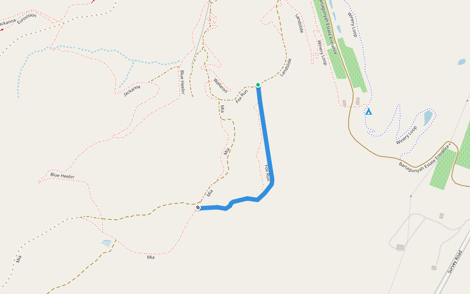 Fox Run in South Australia | Walking Map