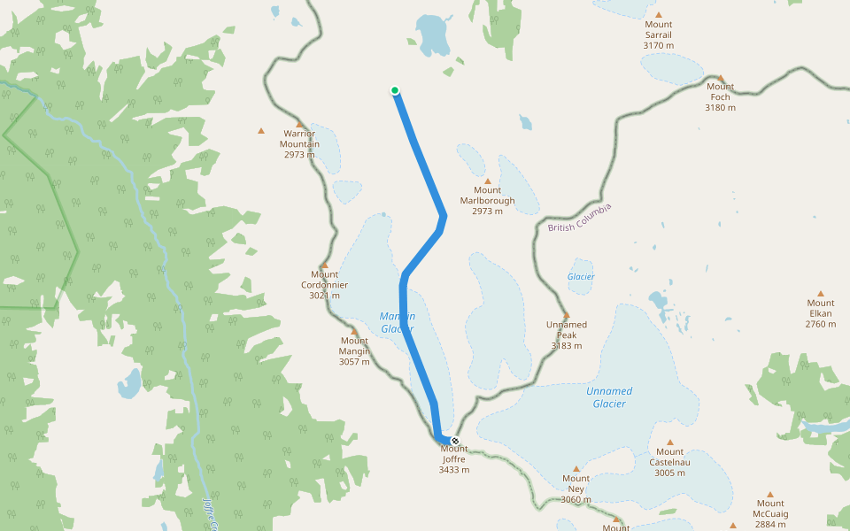 Mount Joffre Road Walking and Running - Exshaw, Alberta | Pacer