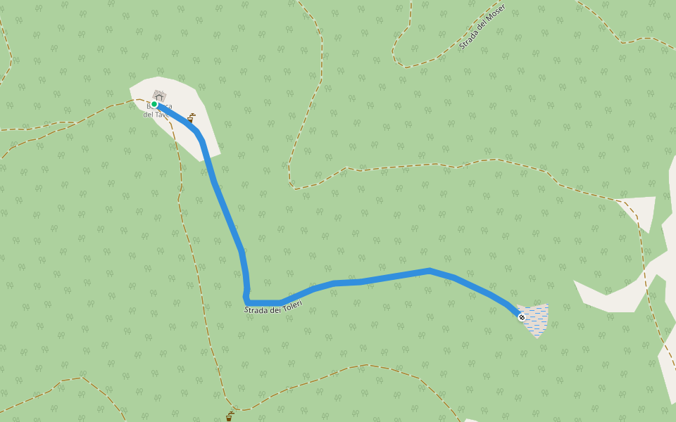 Strada dei Toleri | Walking Map