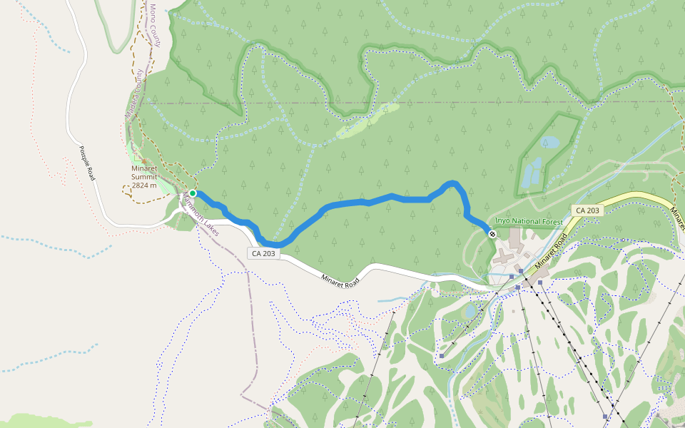 Minaret Vista Trail Walking and Running - Mammoth Lakes, California | Pacer