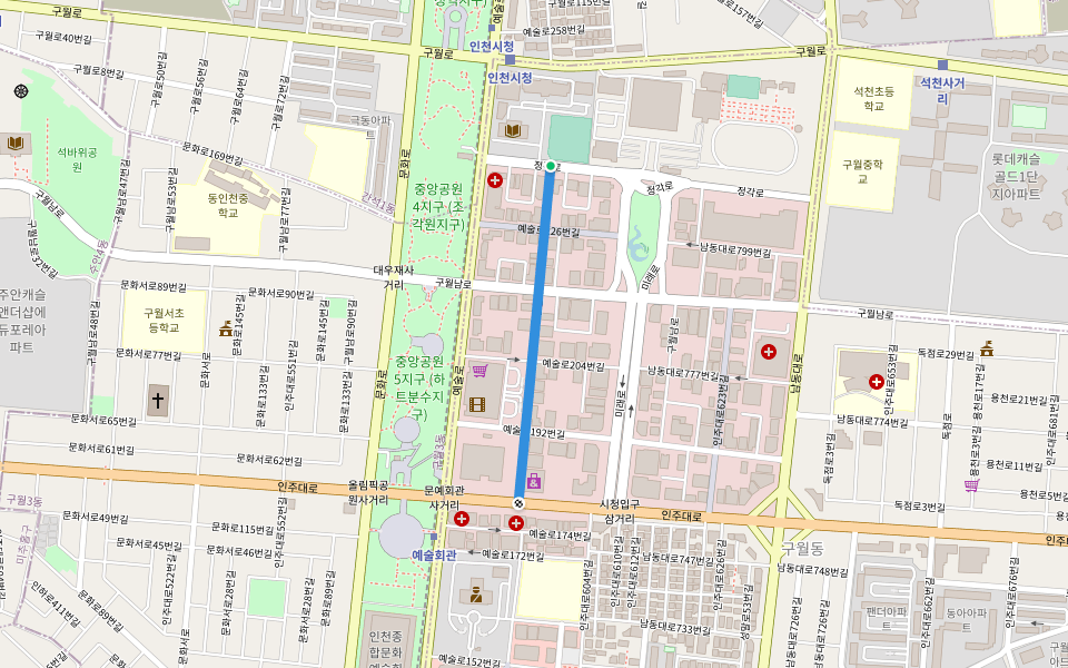 Inju-daero 591beon-gil Walking And Running Trail - Incheon | Pacer