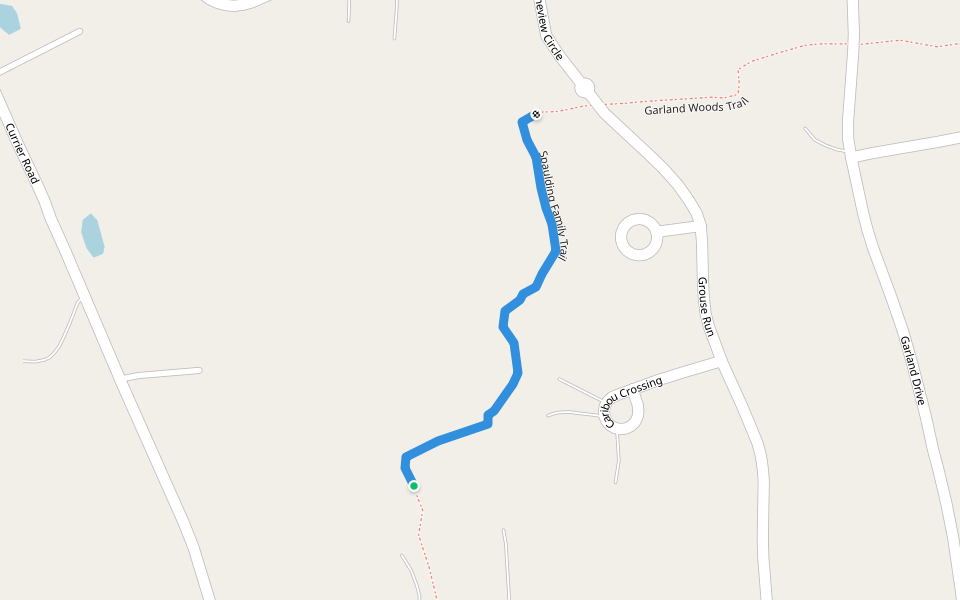 Spaulding Family Trail in New Hampshire | Walking Map