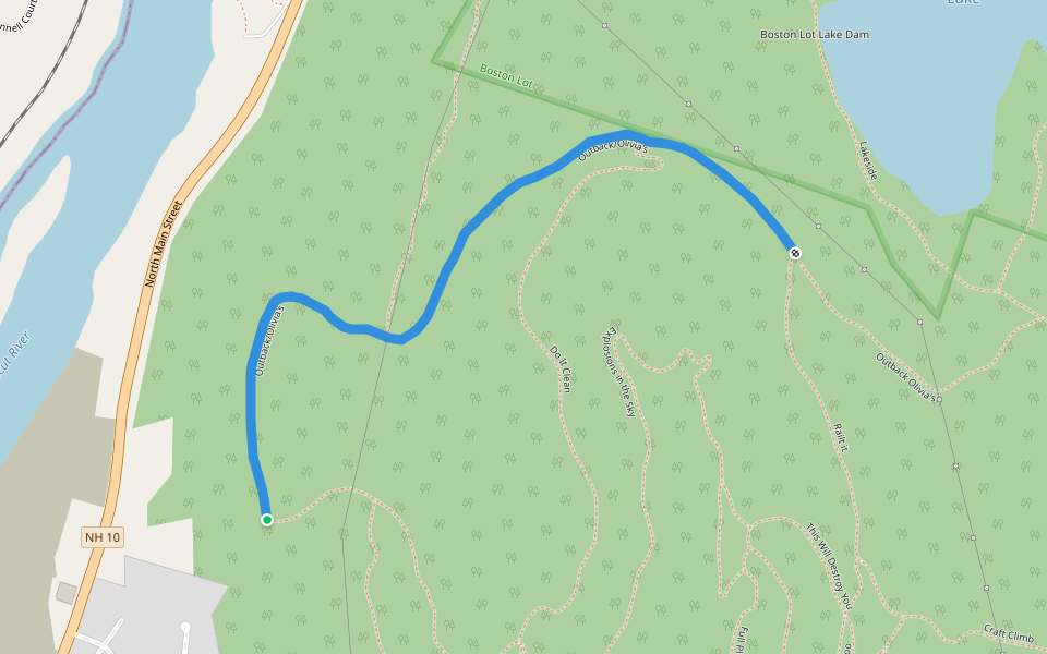 Outback/Olivia's Hiking Trail - Lebanon, New Hampshire | Pacer
