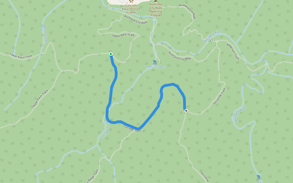Cascade Track Hiking - Auckland | Pacer