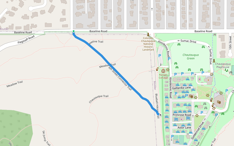 6th Street Connector Trail Hiking - Boulder, Colorado | Pacer
