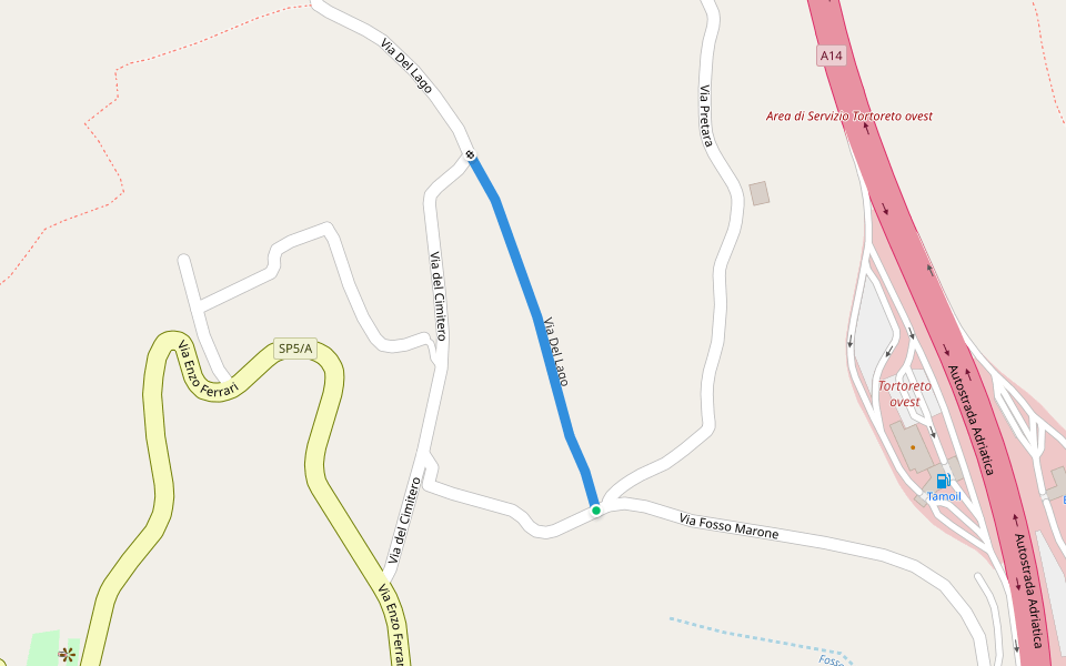 Via Del Lago Walking And Running Trail - Tortoreto, Abruzzo | Pacer