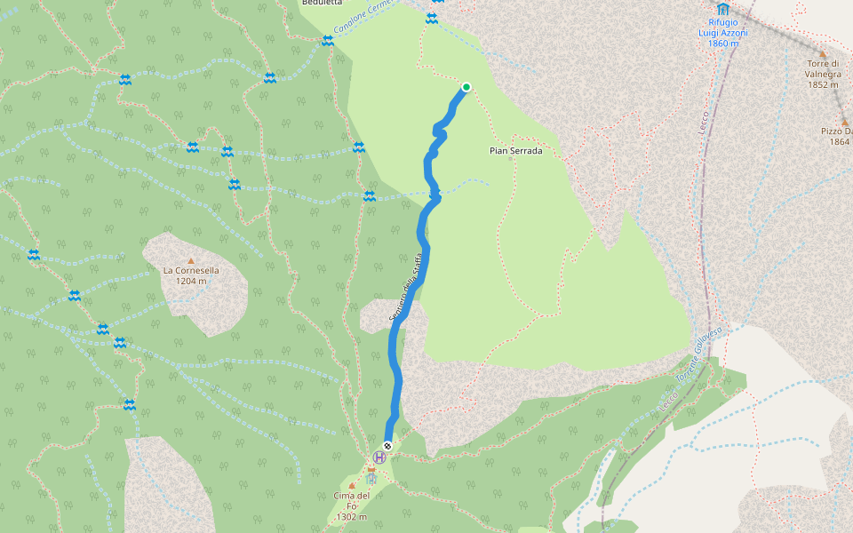 Staffa path Walking And Running Trail - Lombardy | Pacer