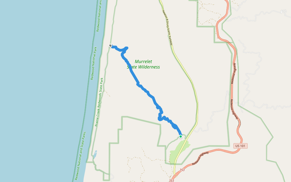 James Irvine Trail Hiking - Orick, California | Pacer