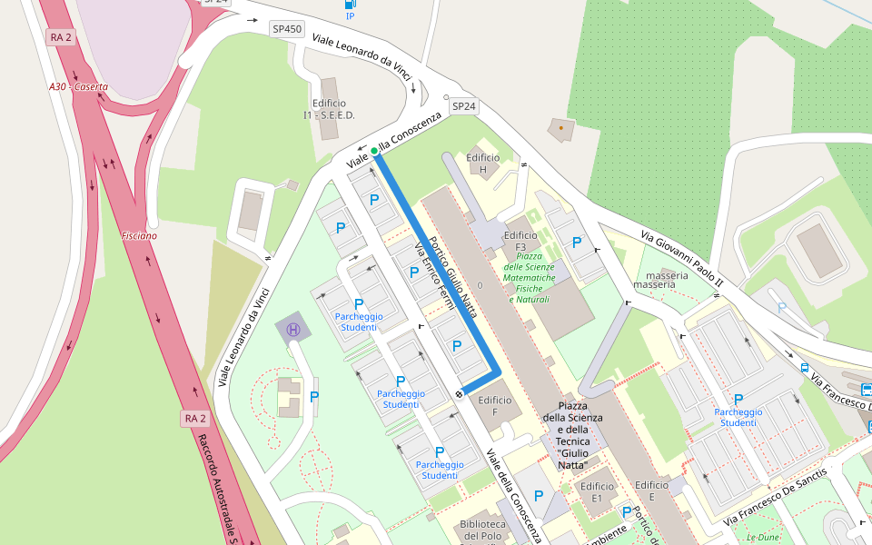 Via Enrico Fermi | Walking Map