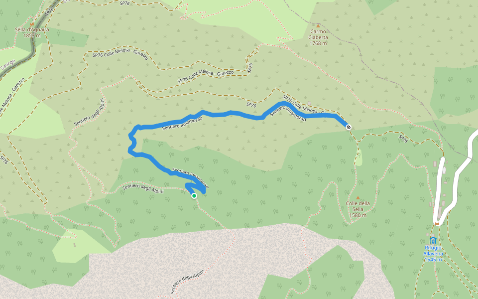 Path of lovers | Walking Map