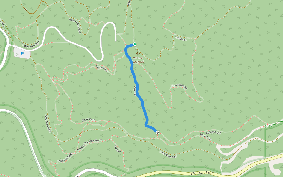 Dagmal Walking And Running Trail - Vernon, British Columbia | Pacer