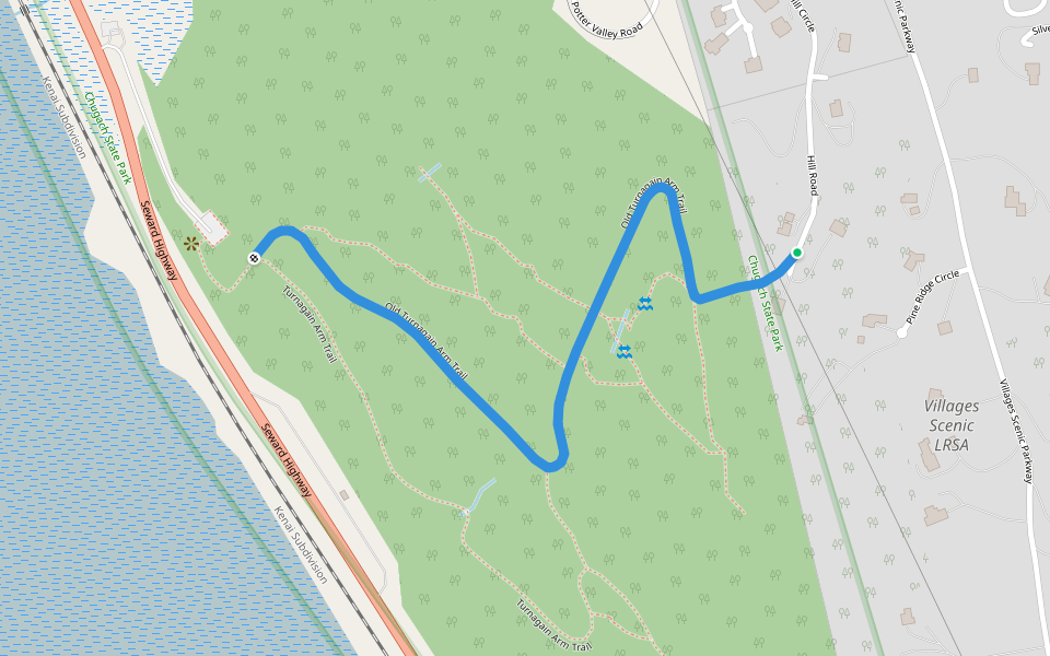 Old Turnagain Arm Trail in Alaska | Walking Map