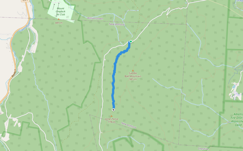 CCC Dynamite Trail in Massachusetts | Walking Map