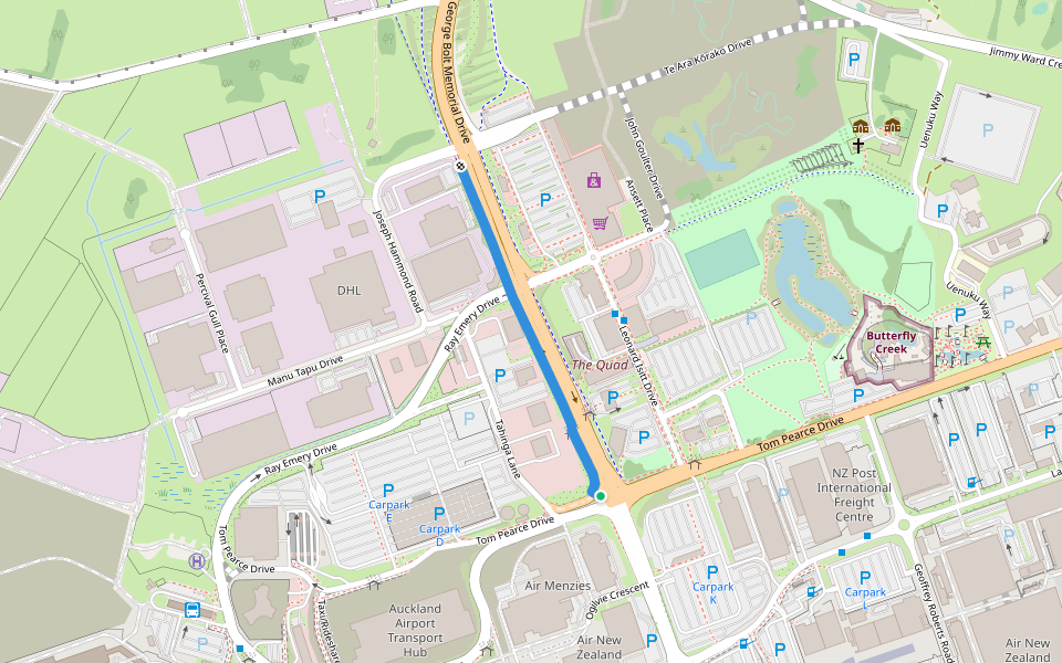 George Bolt Memorial Drive path way Walking And Running Trail ...