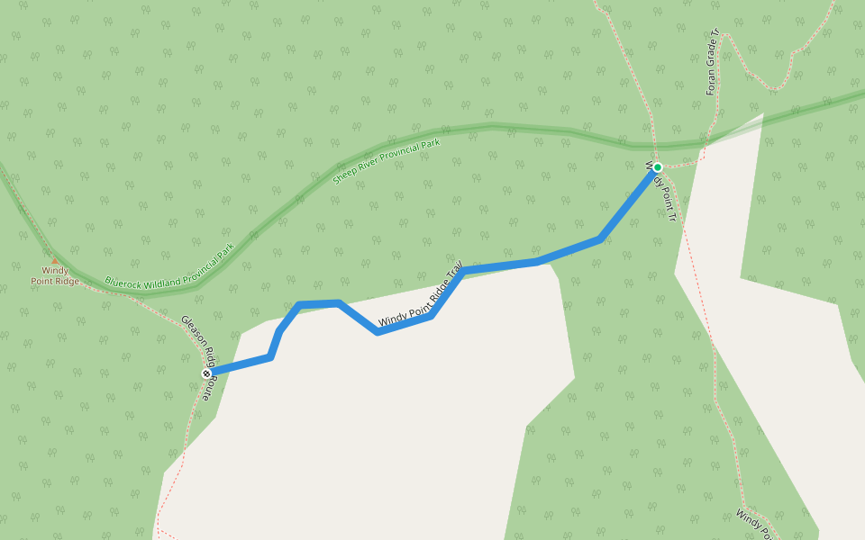 Windy Point Ridge Trail Walking and Running - Millarville, Alberta | Pacer