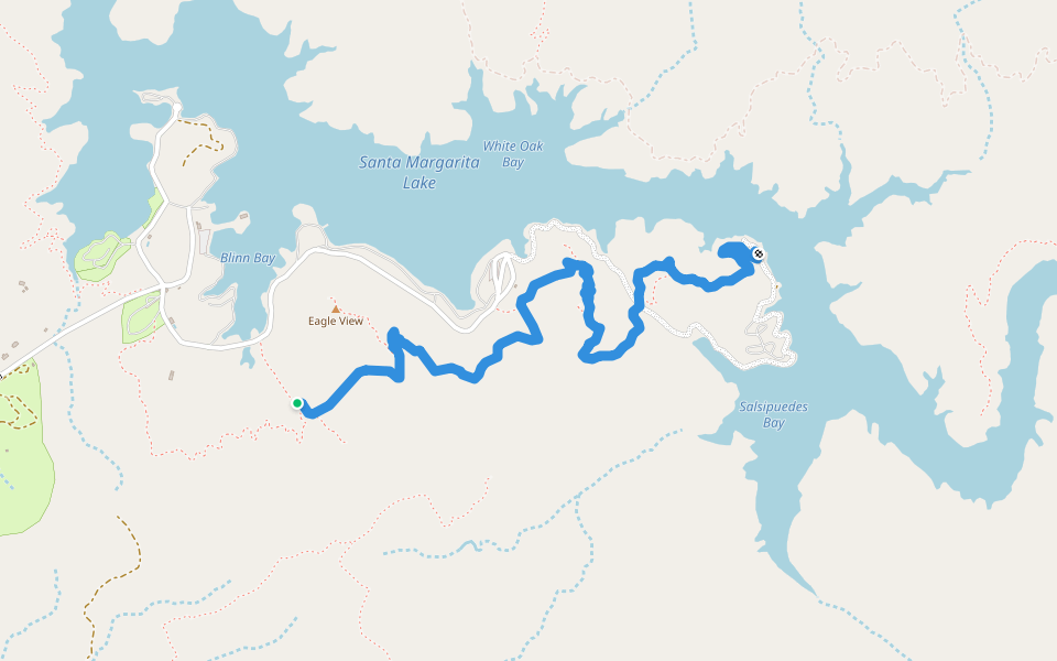 Grey Pine Trail in California | Walking Map