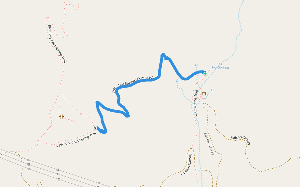 Cold - Hot Springs Connector Hiking Trail - Santa Barbara, California ...