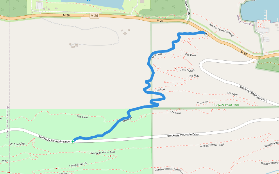 Overflow in Michigan | Walking Map