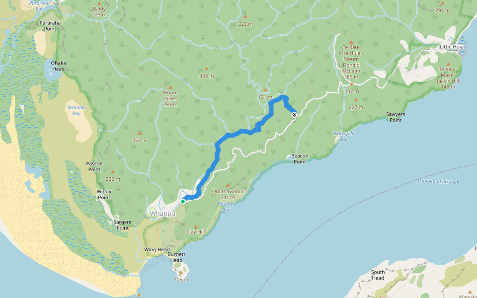 Kura Track in Auckland | Walking Map