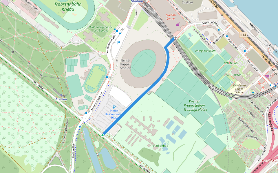 Marathonweg Walking And Running Trail - Wien | Pacer