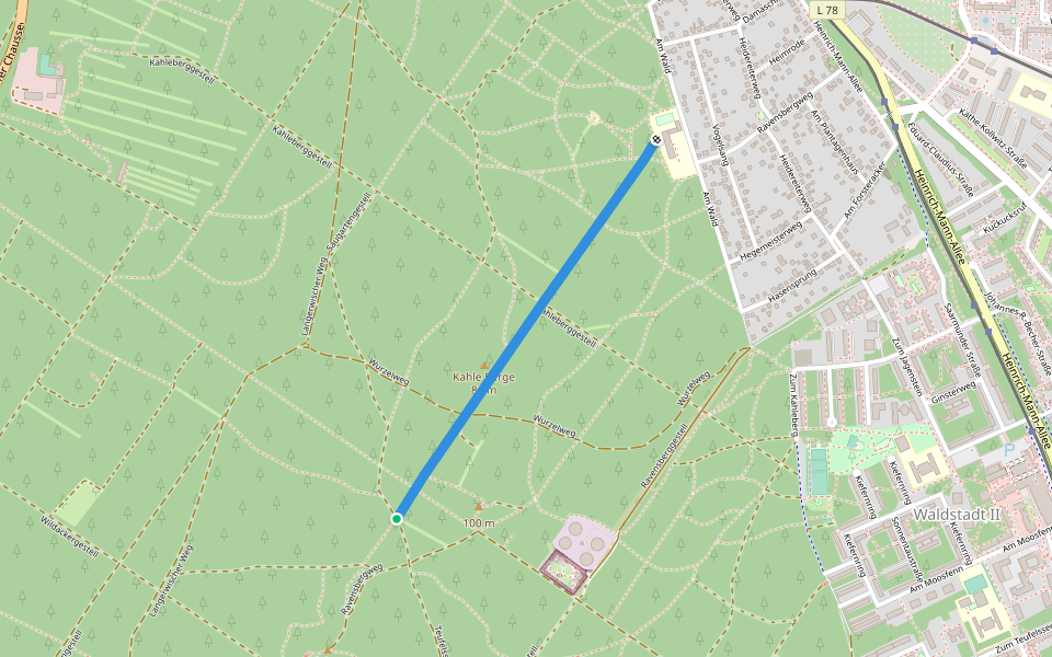 Ravensbergweg Walking And Running Trail - Potsdam, Brandenburg | Pacer