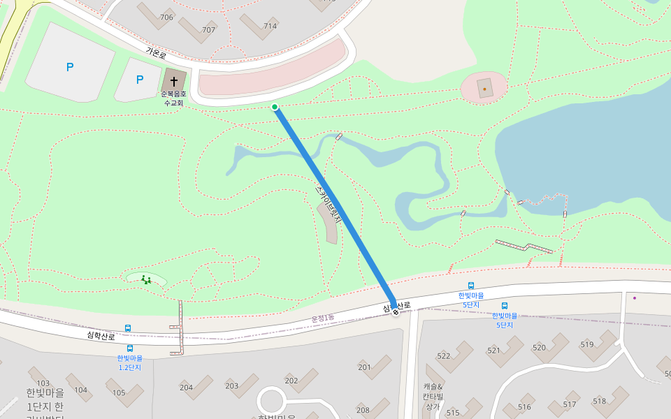 Sky bridge Walking And Running Trail - Paju-si, Gyeonggi-do | Pacer