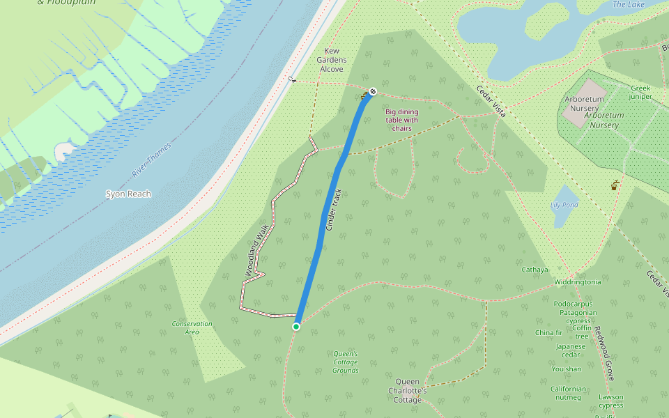 Cinder track Walking and Running - Richmond, England | Pacer