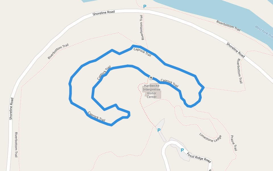 Caprock Trail in Texas | Walking Map