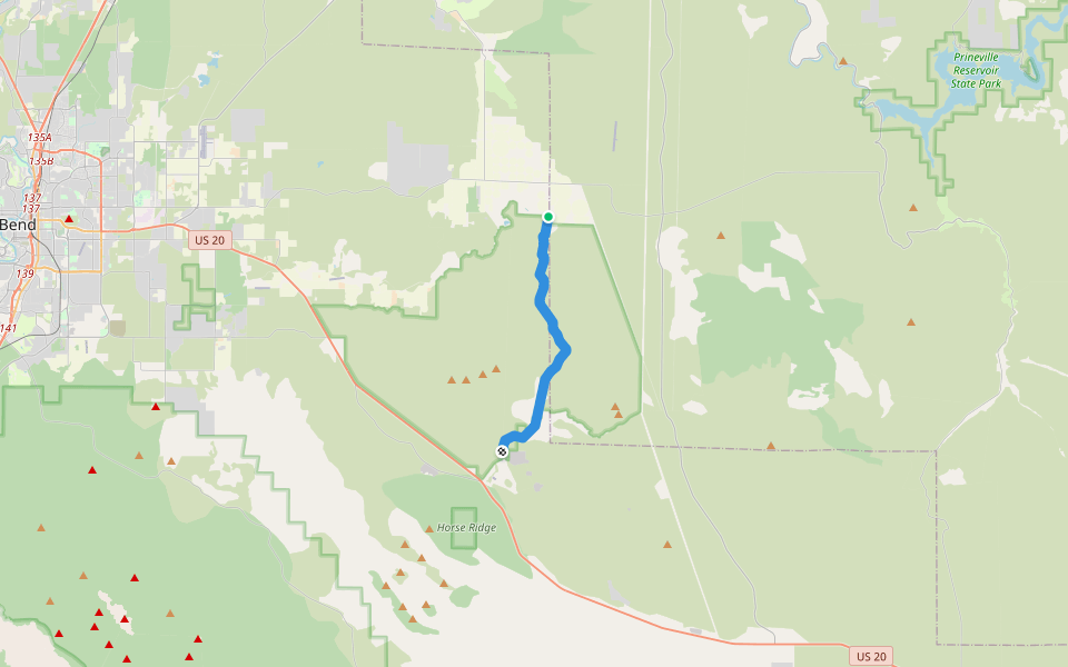 Dry River Trail Hiking - Alfalfa, Oregon | Pacer