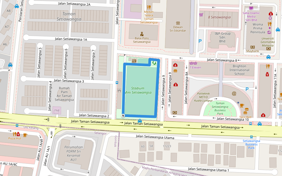 Trek Joging Padang Bola Sepak Setiawangsa Walking And Running Trail ...