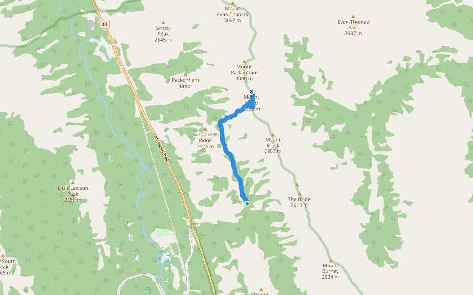 Mount Hood Route Hiking Trail - Millarville, Alberta | Pacer