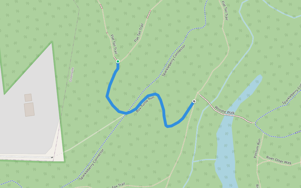 Box Turtle Run in South Carolina | Walking Map