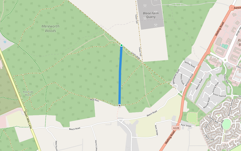 MR285 | Walking Map