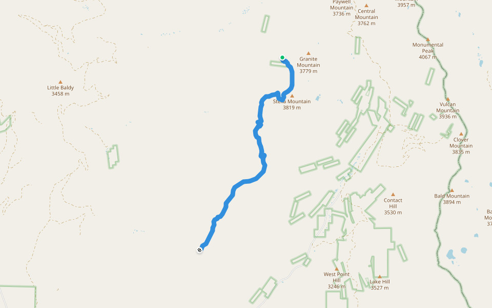 Horseshoe Trail 482 Hiking - Whitepine, Colorado | Pacer