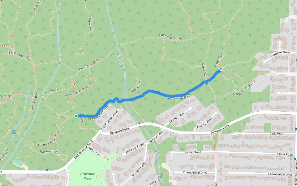 Dempsey Connector Hiking Trail - North Vancouver, British Columbia | Pacer