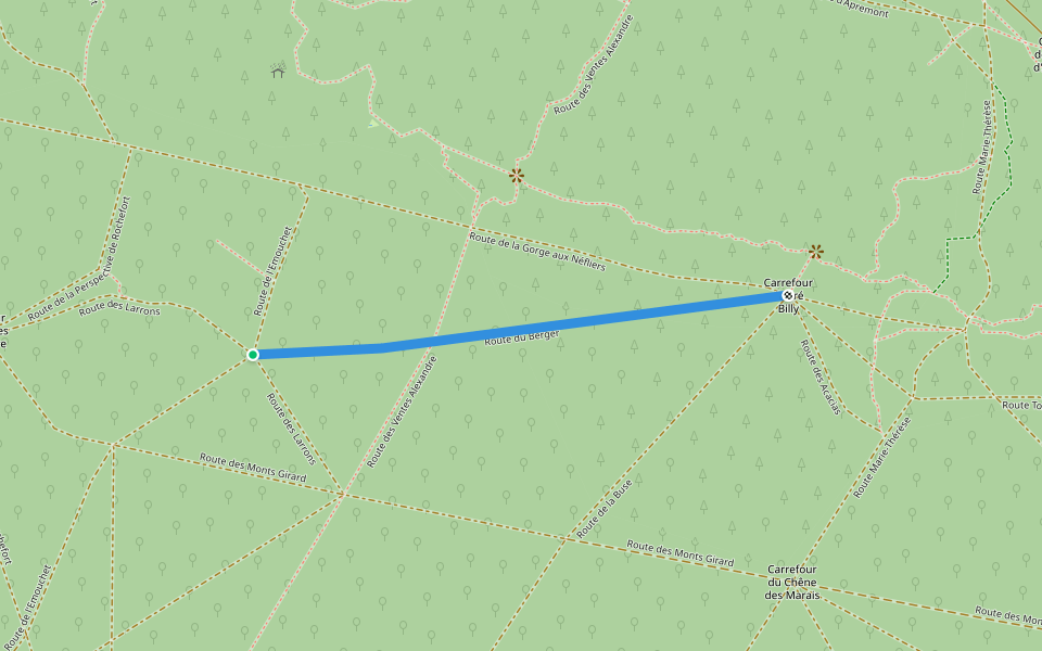 Shepherd's Road Walking and Running - Fontainebleau, Île-de-France | Pacer