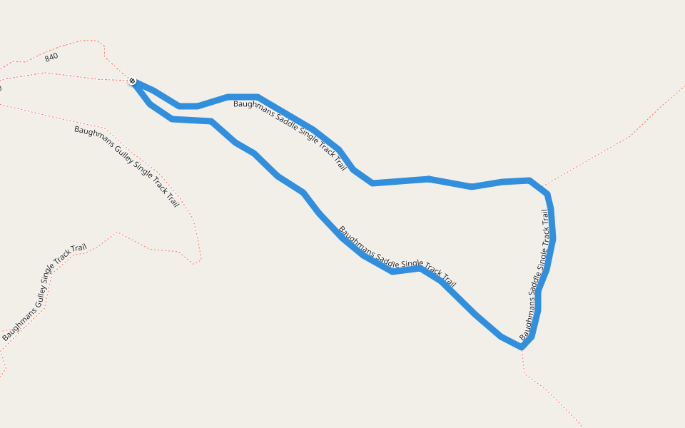 Baughmans Saddle Single Track Trail Hiking - Boulder, Colorado | Pacer